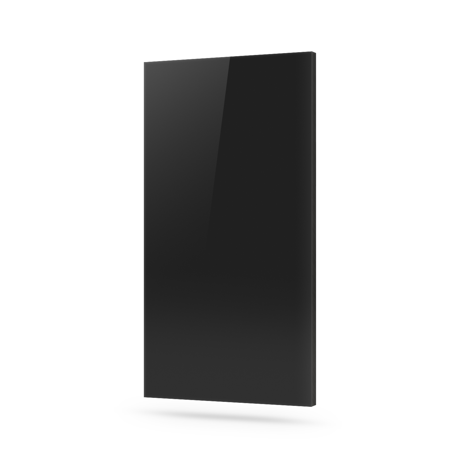 Panel ścienny plexi czarny z połyskiem 4 mm - Idealny wymiar